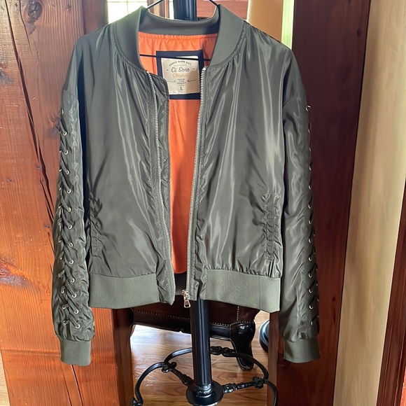Ci Sono | Jackets & Coats | Ci Sino Olive Green Jacket Size Large ...
